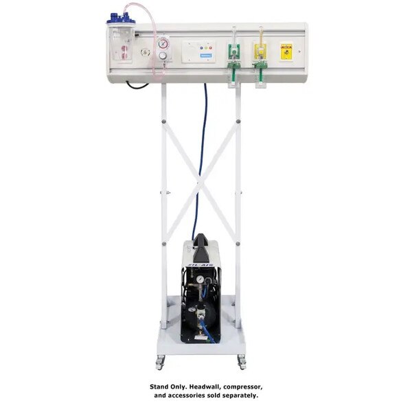 Amico Wheeled Floor Stand for Teaching Headwalls – Mobile & Versatile