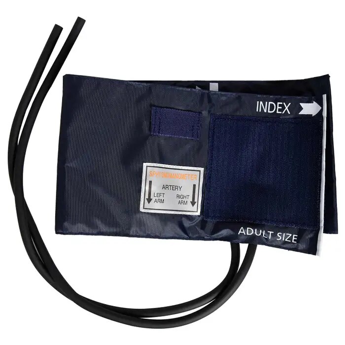 Pocket Nurse® Two-Tube PVC Inflation Bladder and Nylon Range Cuff ...