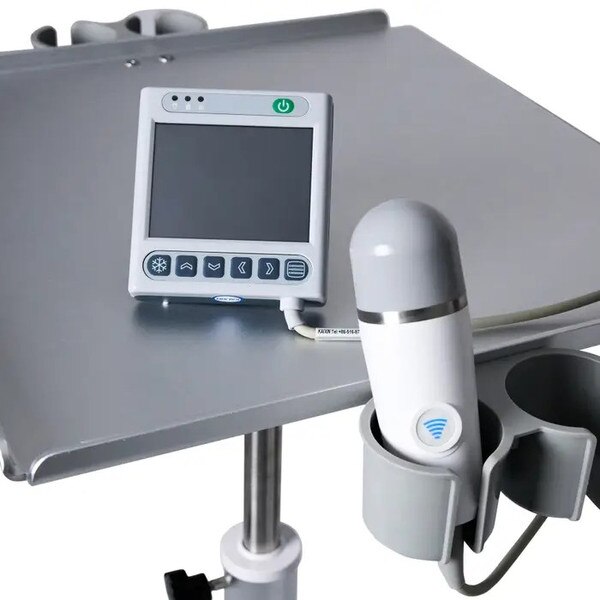 DURAQuipp® Portable Bladder Scanner s/ Mobile Stand | DiaMedical USA