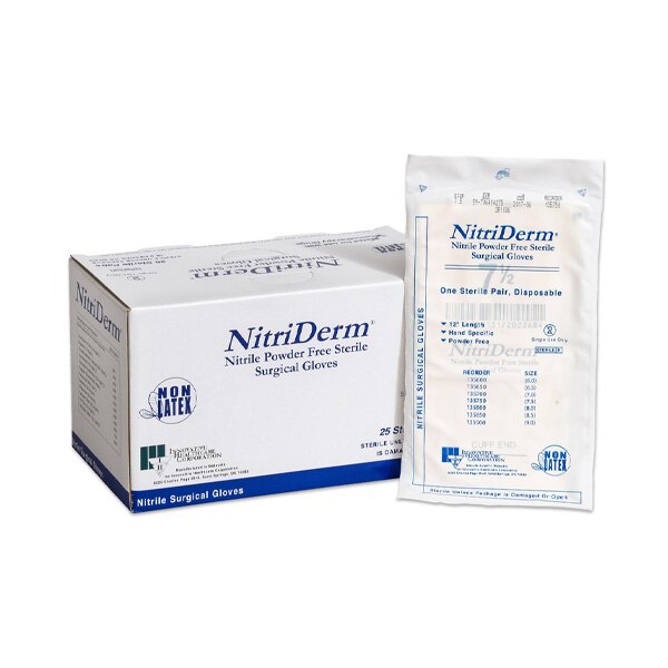 NitriDerm® Sterile Nitrile Surgical Gloves | DiaMedical
