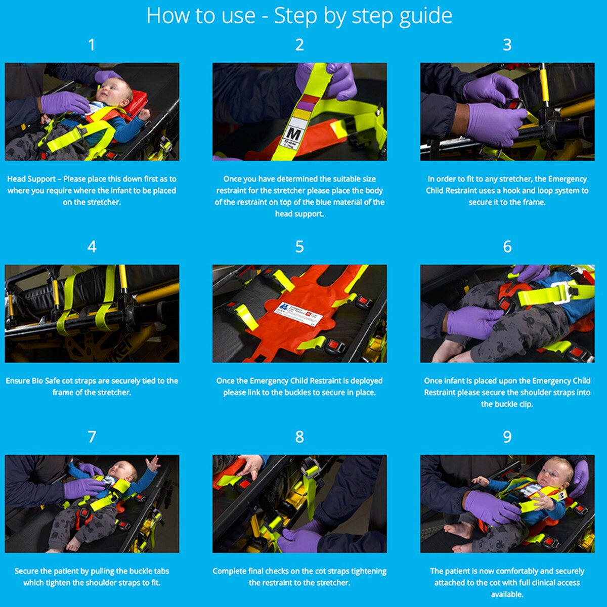 Emergency Child Restraint System | DiaMedical USA