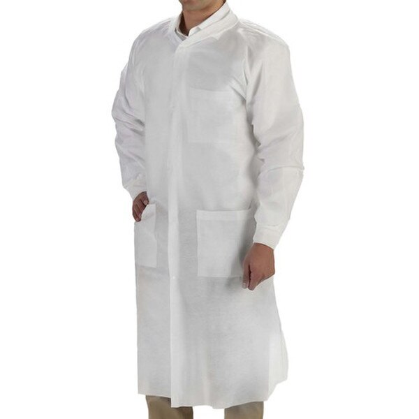 Disposable Lab Coats Medium (Pack of 10) | DiaMedical