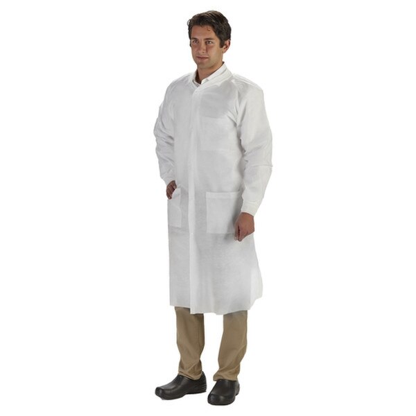 Disposable Lab Coats XL (Pack of 10) | DiaMedical