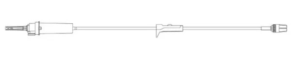 BD Alaris Secondary Admin Tubing Set, 31" Length | DiaMedical
