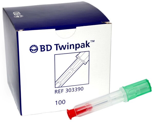 BD Twinpak Dual Cannula Device - 100 Pack | DiaMedical