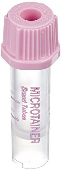 BD Microtainer® tube with Dipotassium EDTA Beadless Additive - Lavender ...