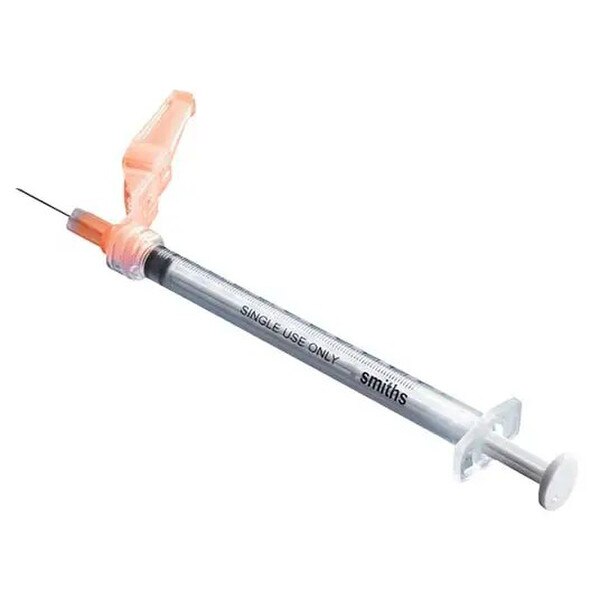 ICU Medical Hypodermic Needle-Pro™ EDGE™ Safety Device Fixed Needle TB ...