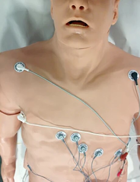 Zoll 12-Lead Arrhythmia Simulator with Manikin Overlay large ...
