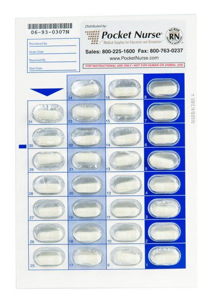 Demo Dose® Long Term Dilantn 100 mg Medication Pack | DiaMedical