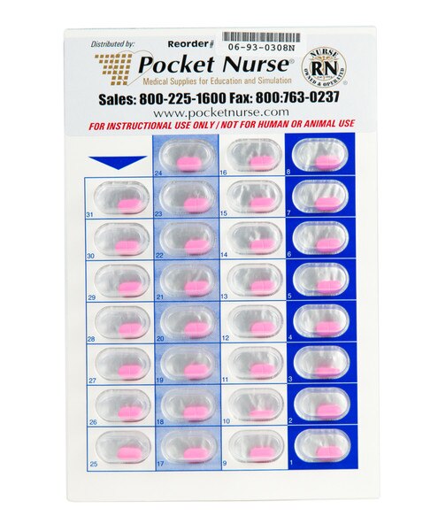 Demo Dose®Long Term Lopressr 50 mg Medication Pack | DiaMedical