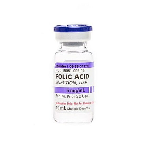 Demo Dose® Folc Acid 10mL (5mg/mL) | DiaMedical USA