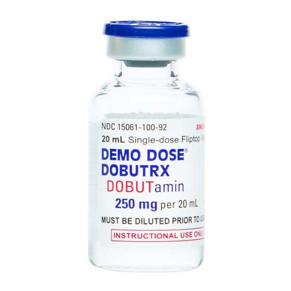 Demo Dose® Dobutrx Dobutamin 2mL (250mg/20mL) Vial | DiaMedical USA