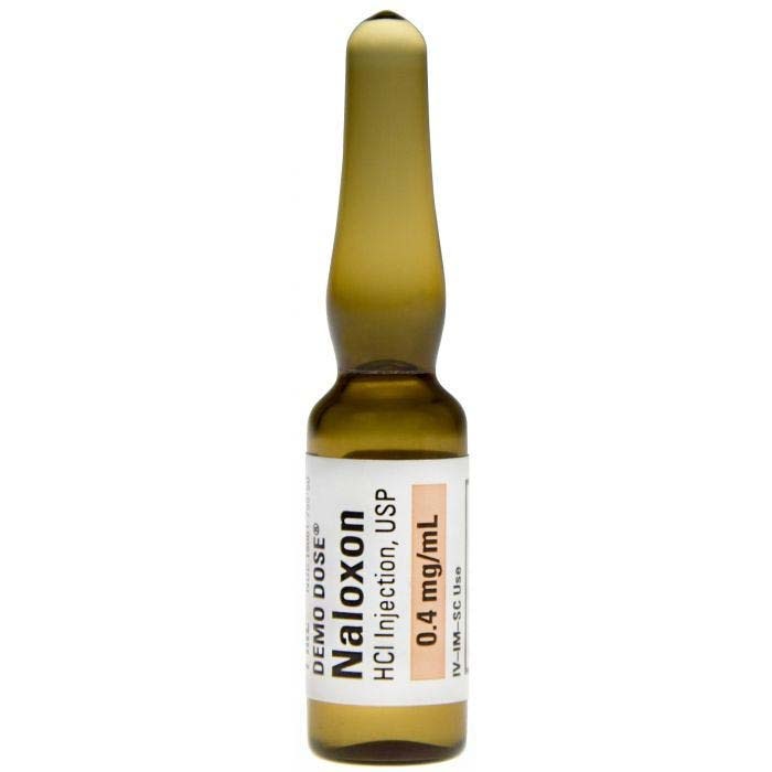 Demo Dose® Naloxon Hcl 0 4mg 1ml Ampule Diamedical Usa