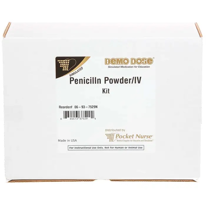 Demo Dose® Penicilln Powder/IV Kit | DiaMedical USA
