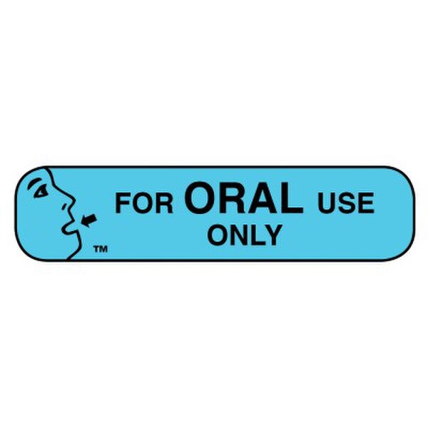 Pharmacy Instruction Label - For Oral Use Only Instructional | DiaMedical