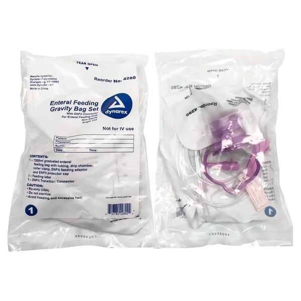 Dynarex® ENFit™ Gravity Feeding Set | DiaMedical