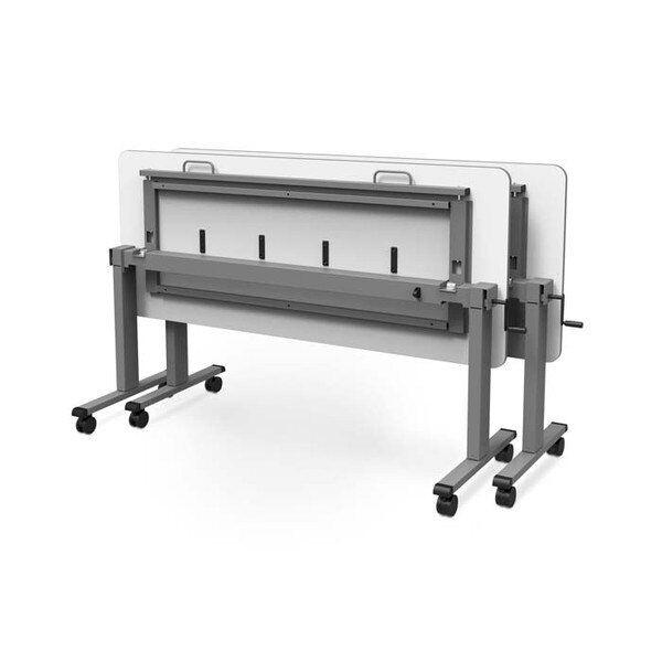 Luxor 72" Adjustable Flip-Top Table, Crank Handle | DiaMedical USA